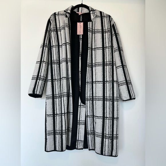 Philosophy | Jackets & Coats | Philosophy Black And White Jacquard ...